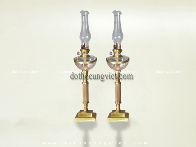 Các mẫu đèn dầu bằng đồng đẹp nhất - Đồ Đồng Việt Dovi